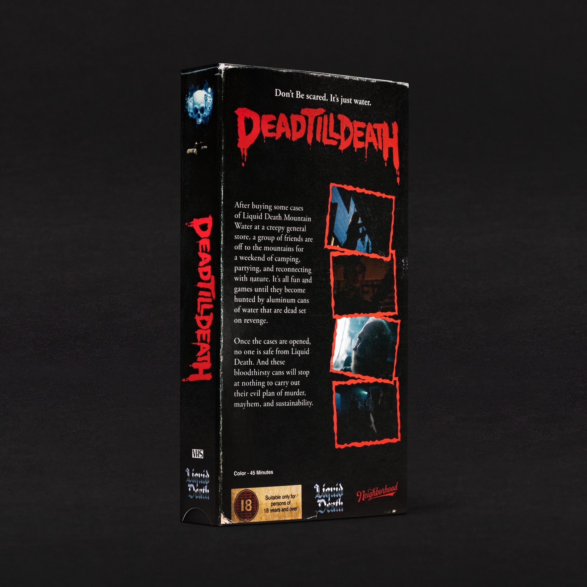 Liquid Death | Limited Edition Dead Till Death VHS