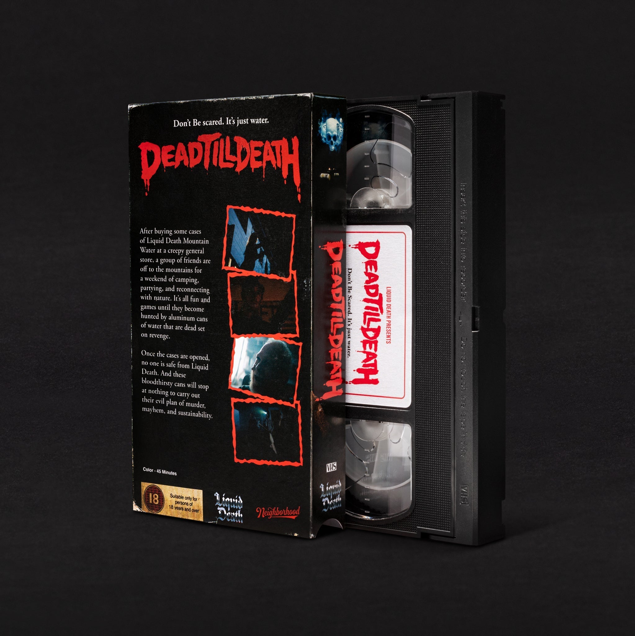 Liquid Death | Limited Edition Dead Till Death VHS