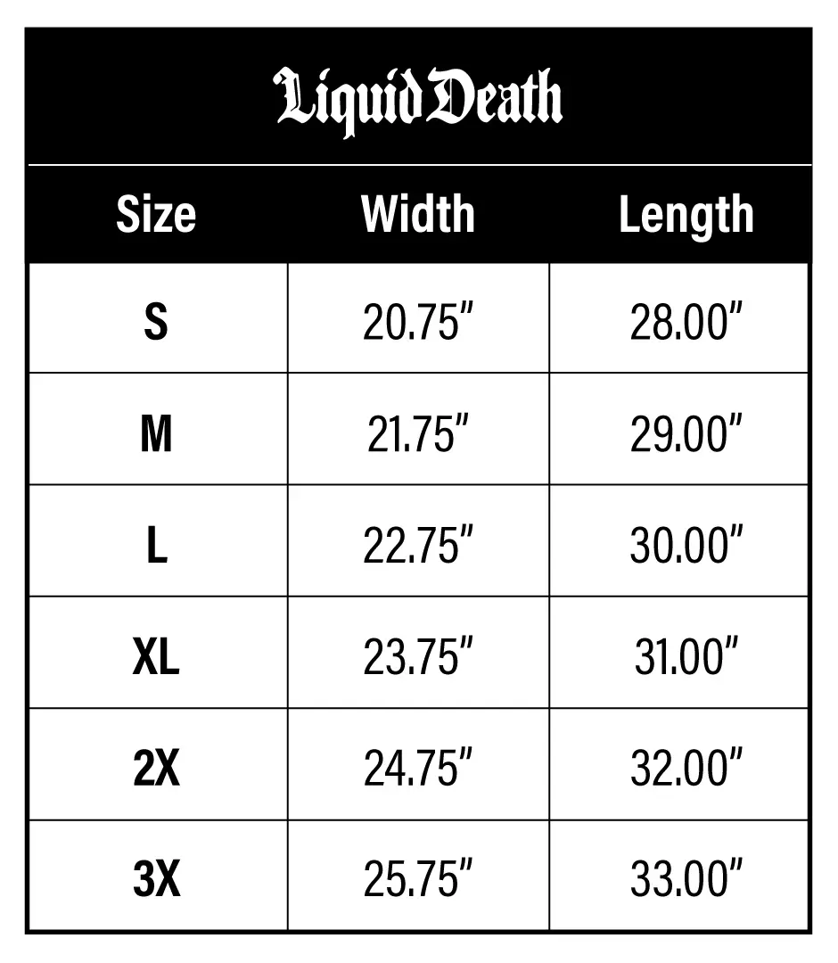 Eternal Death Flannel Shirt – Liquid Death