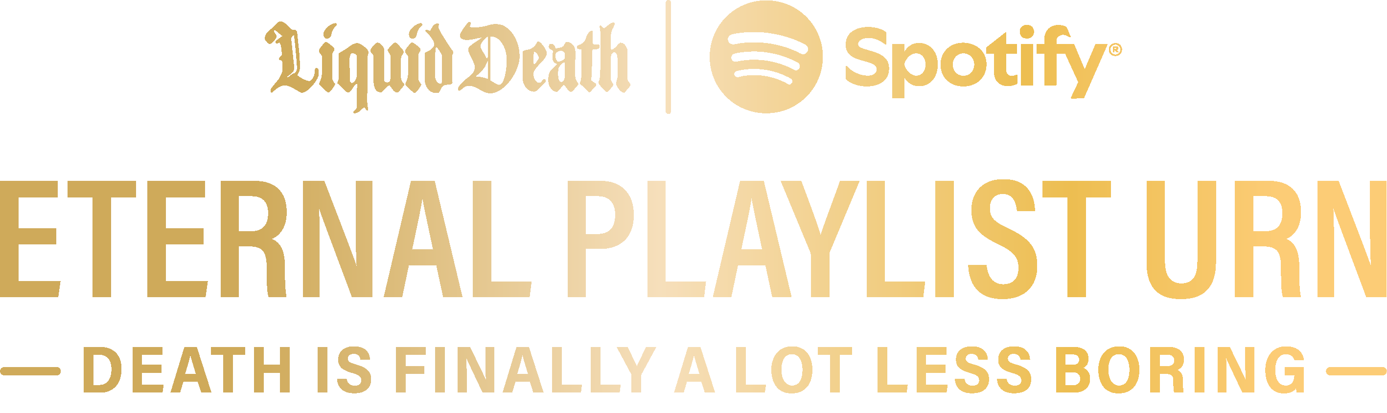 Spotify Urn – Liquid Death