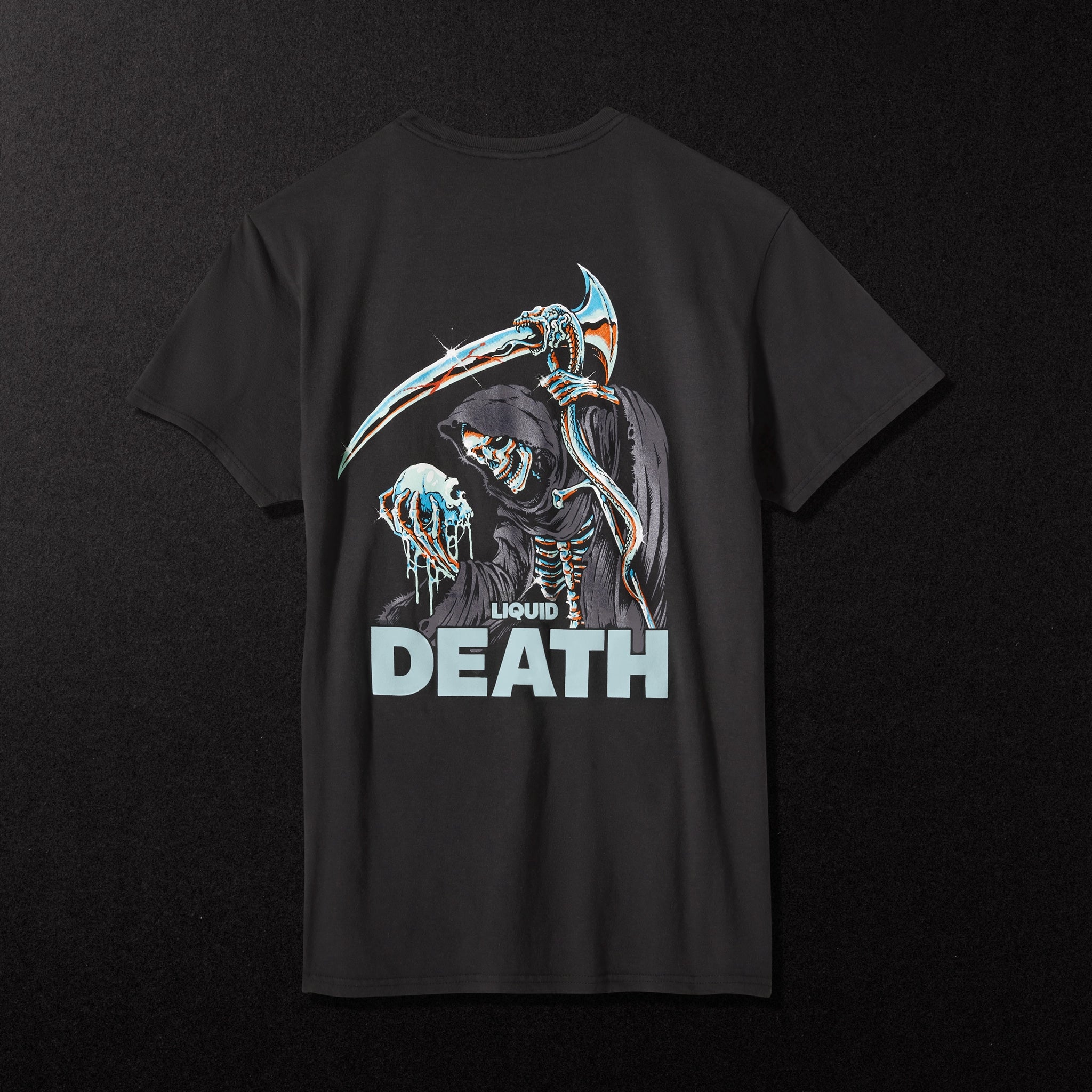 Chrome Reaper Tee – Liquid Death