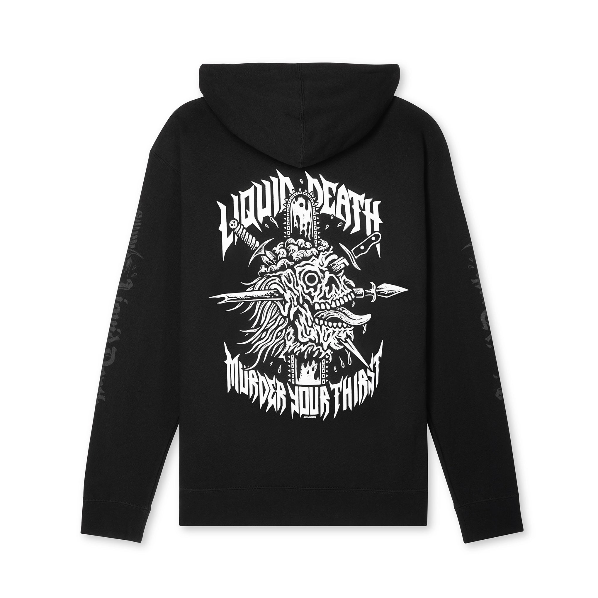 Unforeseen Death Zip Hoodie – Liquid Death