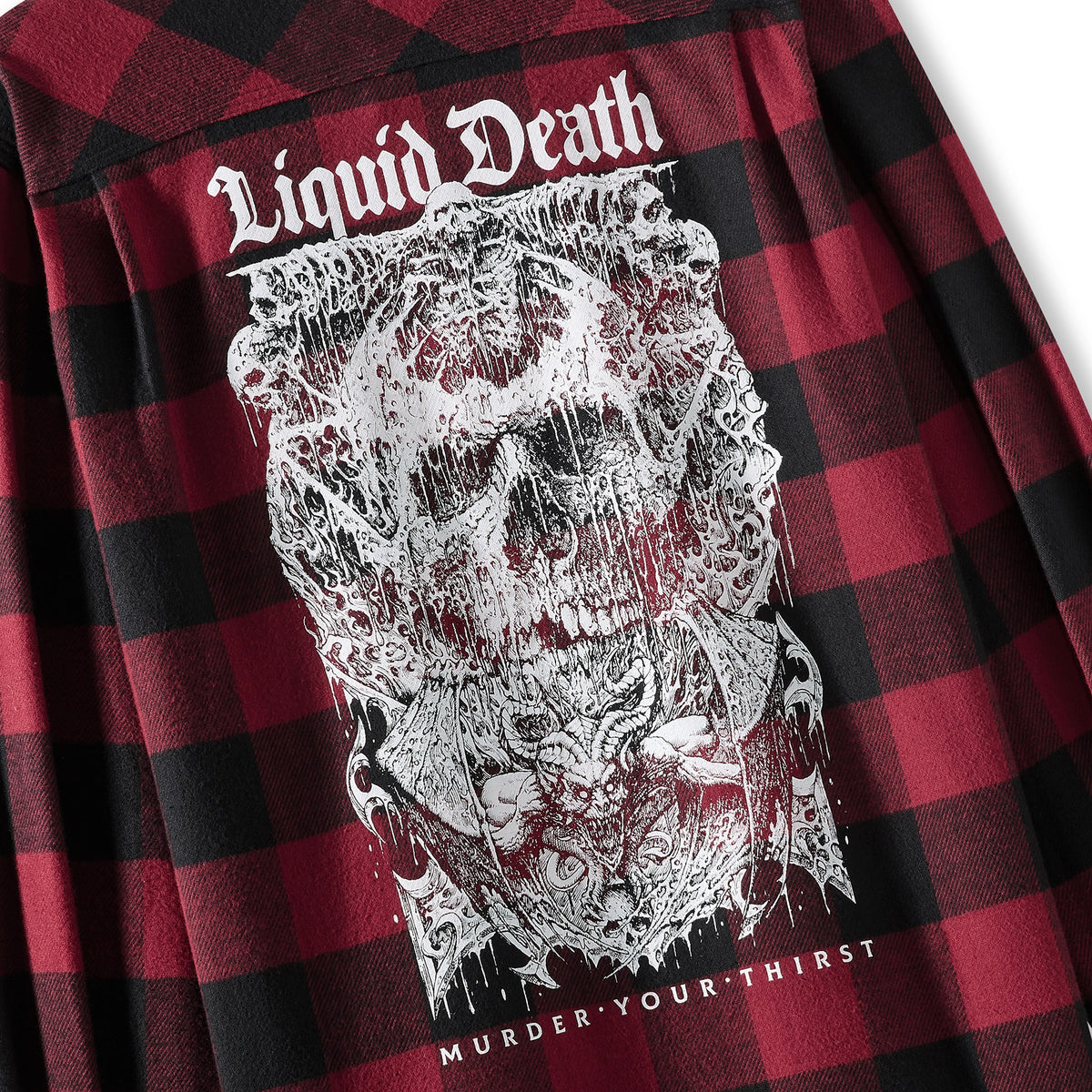 Eternal Death Flannel Shirt – Liquid Death