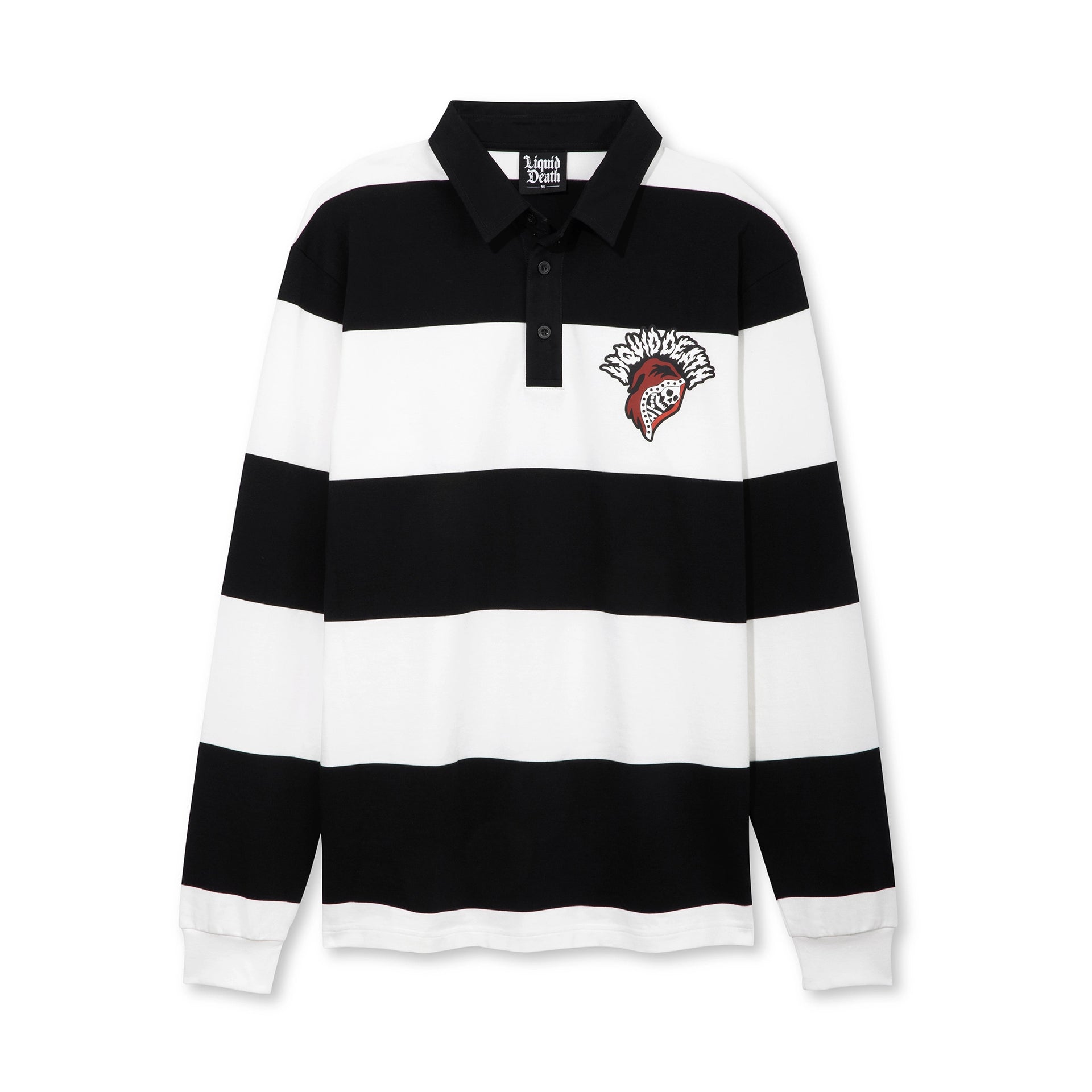 Skull Punter Rugby Shirt – Liquid Death