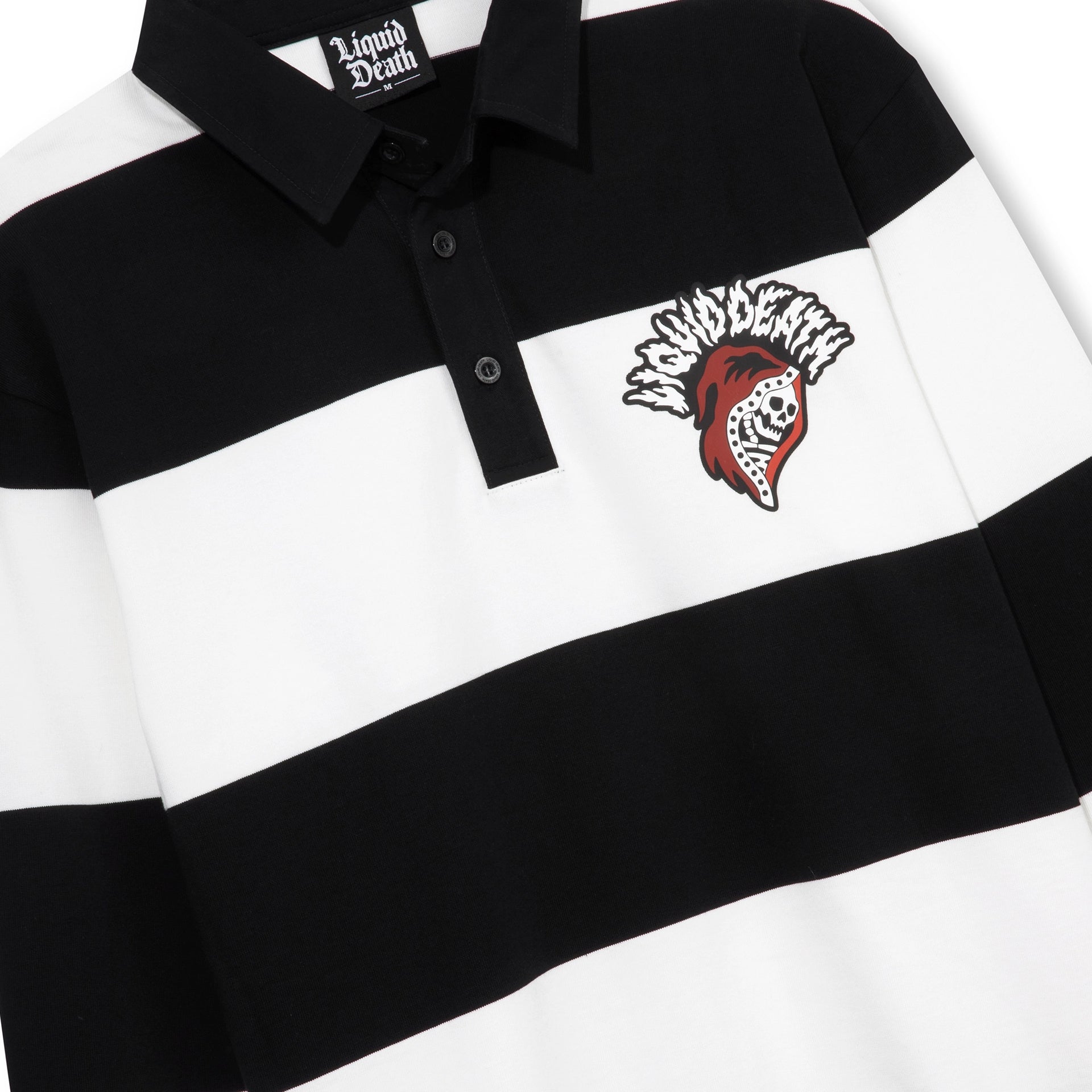 Skull Punter Rugby Shirt – Liquid Death